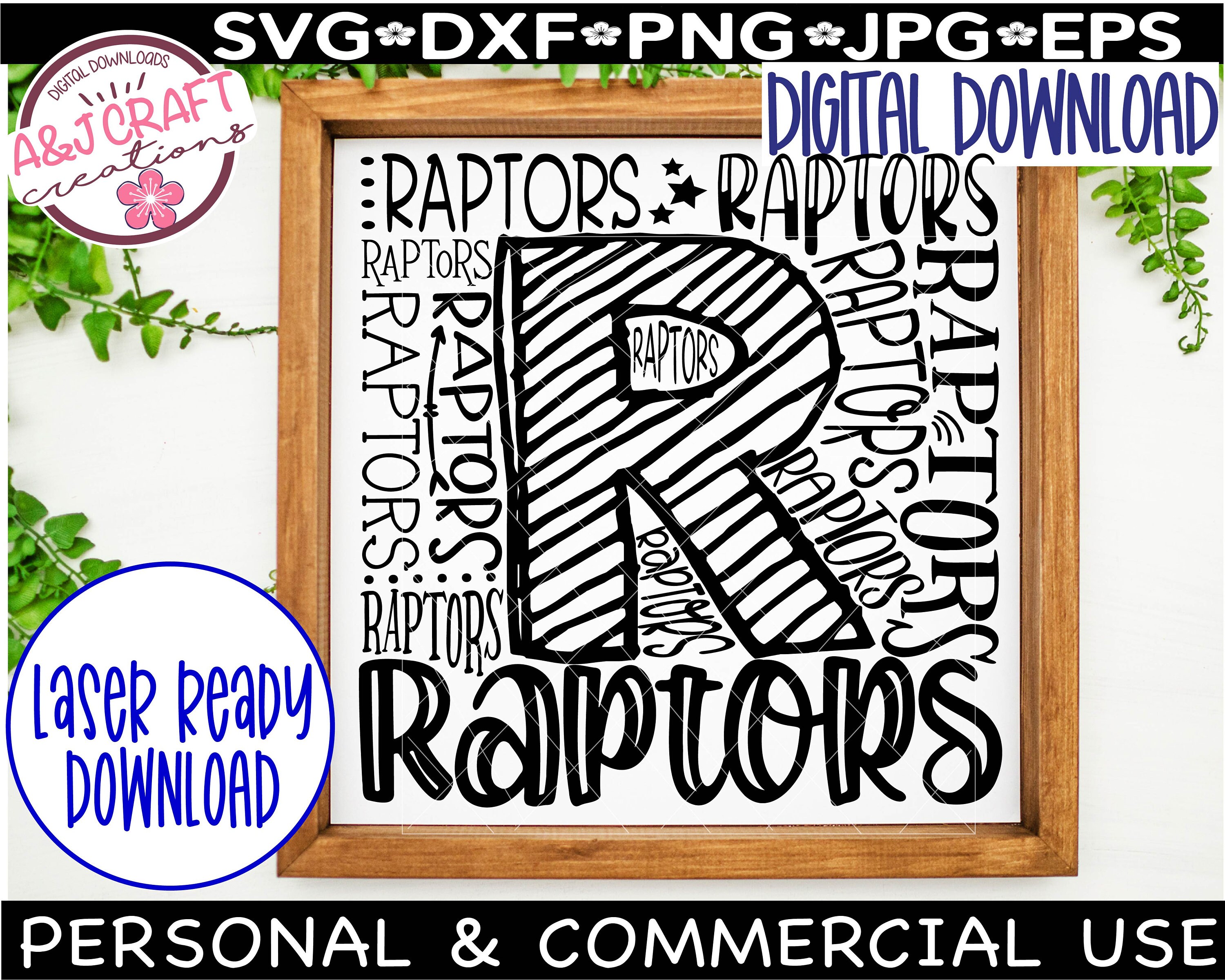 Raptors SVG Raptors Football Svg Raptors Baseball Svg - Etsy