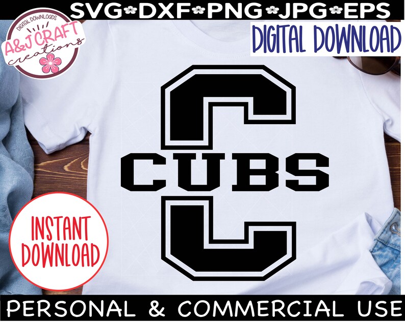 Cubs SVG, Cubs Football Svg, Cubs School Shirt Svg, Cubs Cheer Svg ...