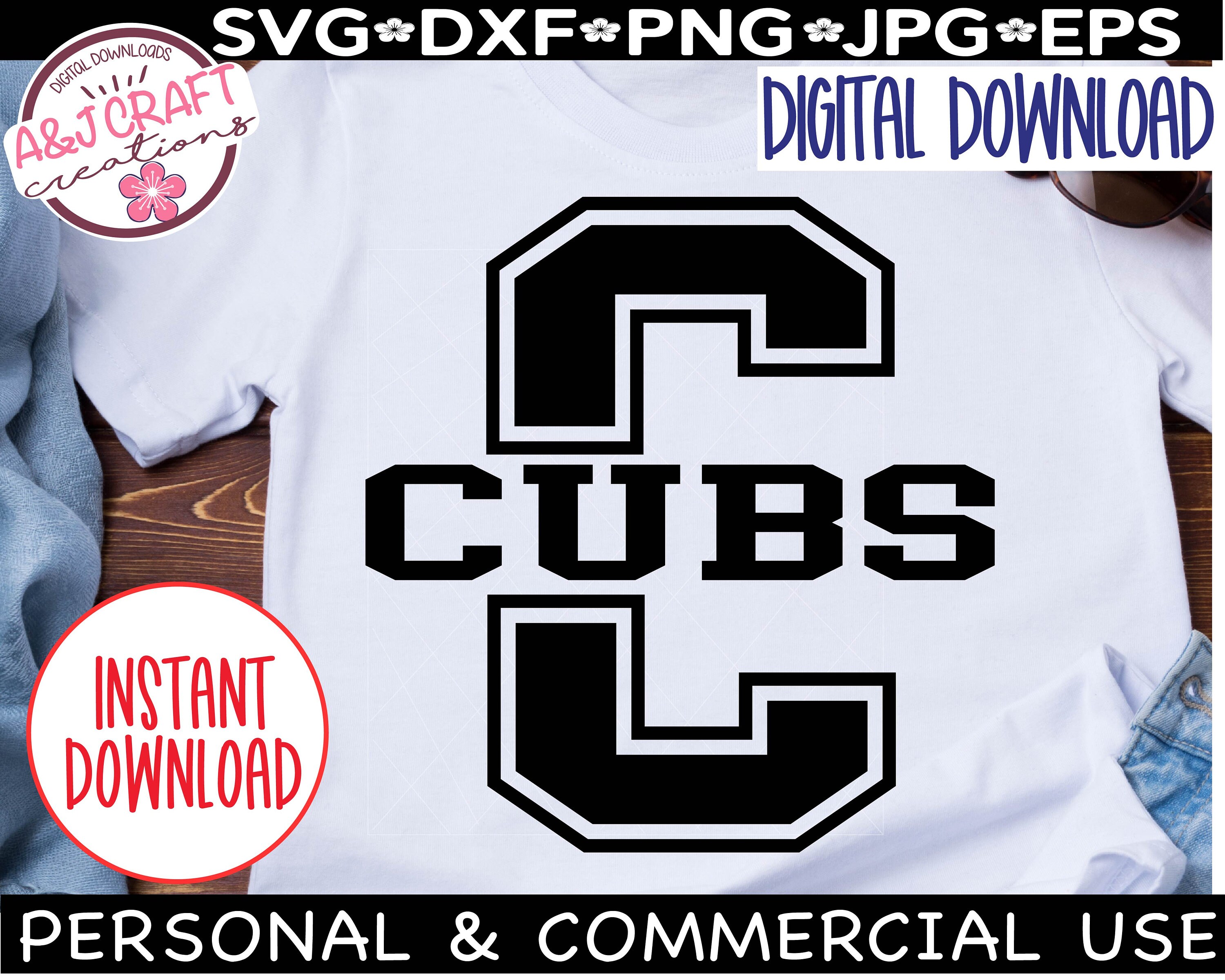 Cubs SVG, Cubs Football Svg, Cubs School Shirt Svg, Cubs Cheer Svg ...
