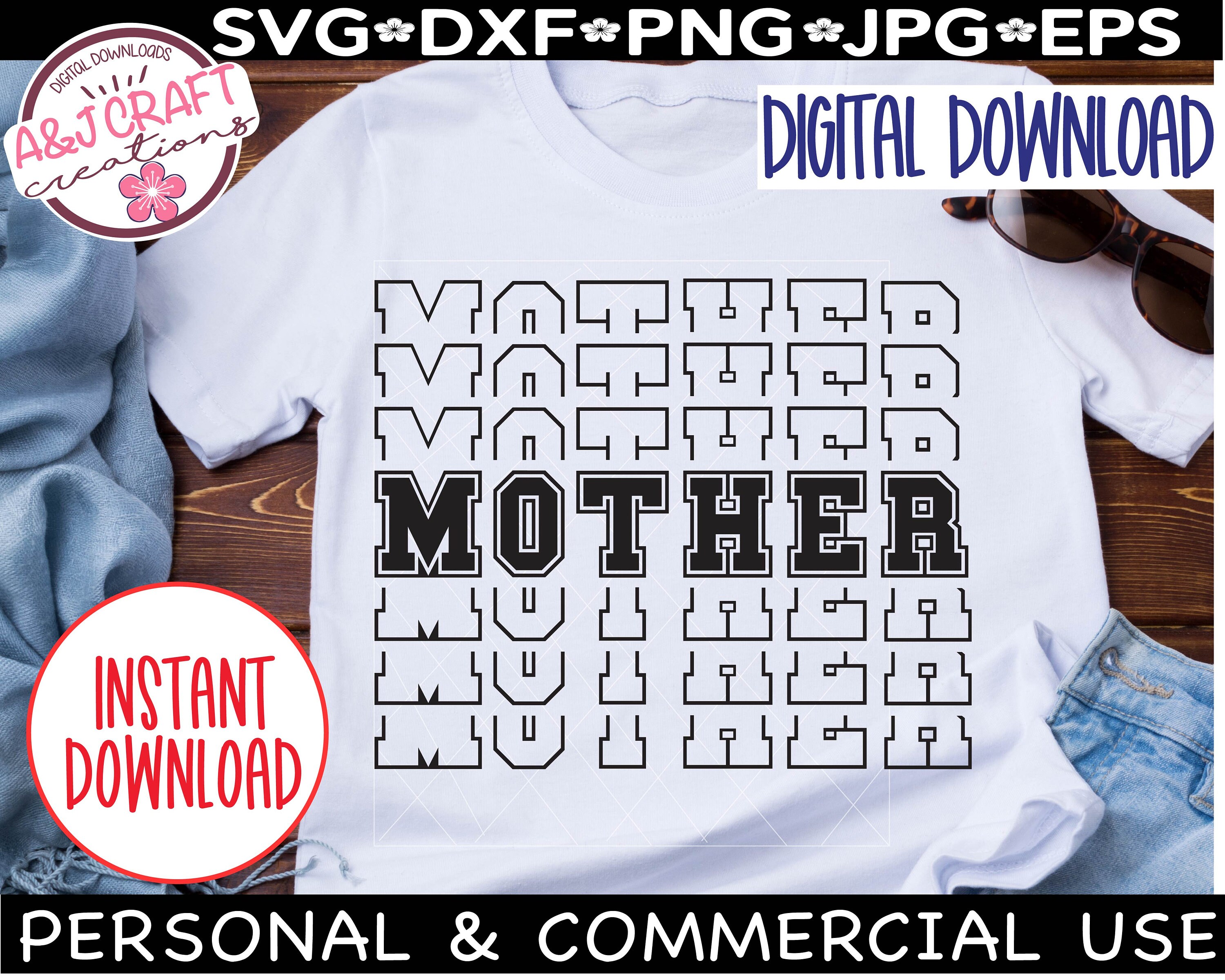 Mother SVG Motherhood Svg Mom Svg Files Mom Svg Shirt - Etsy