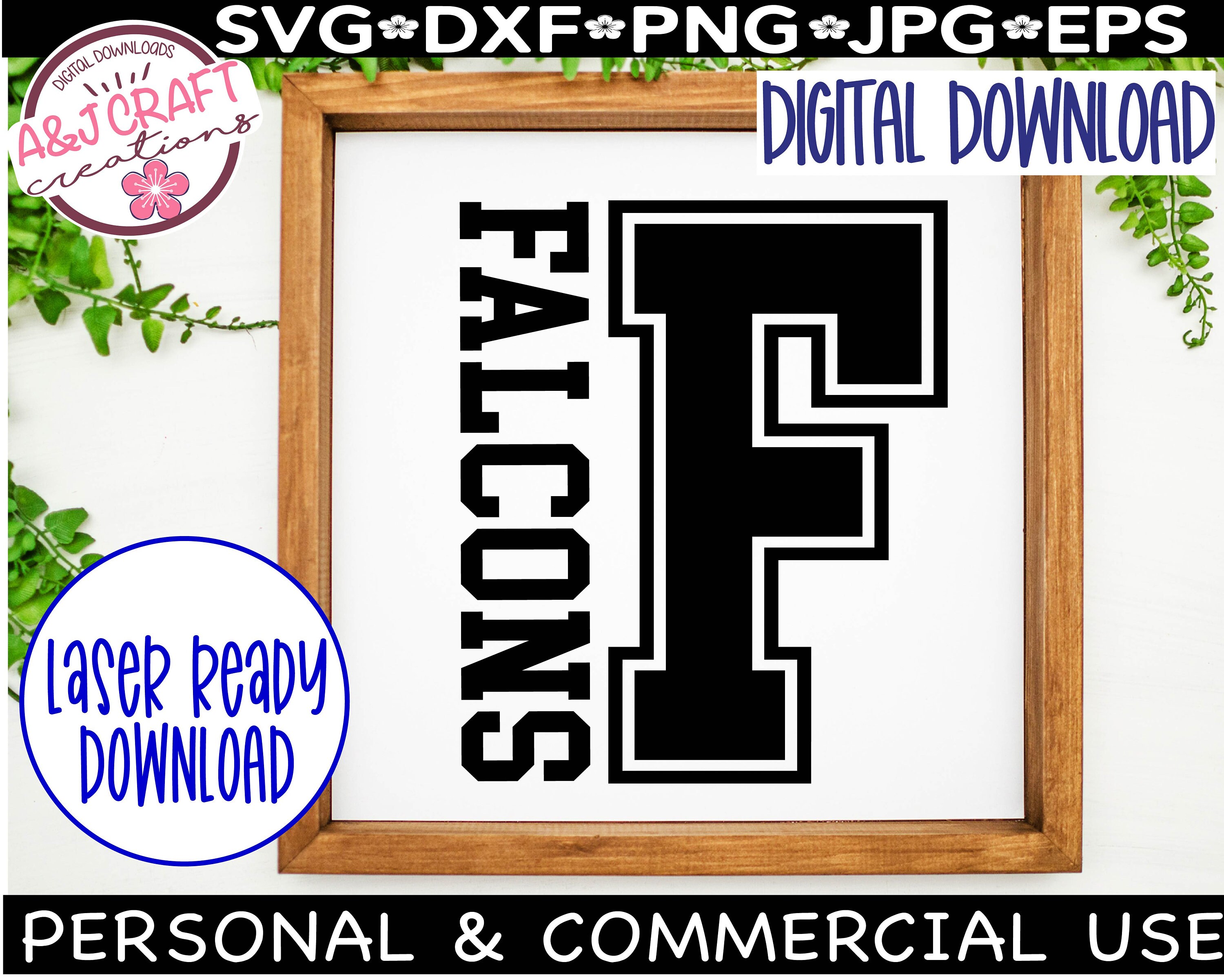 Falcons SVG Falcons Football Svg Falcons Baseball Svg - Etsy