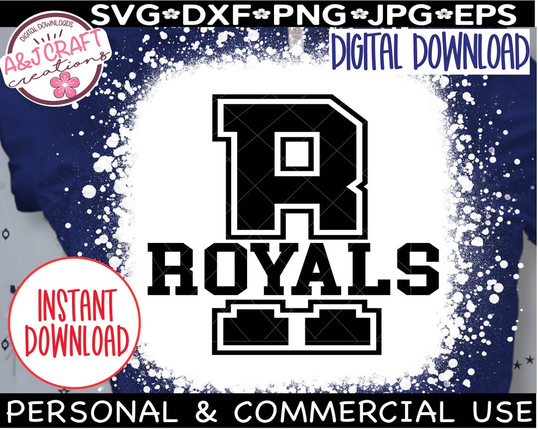 Royals SVG, Royals Football Svg, Royals Cheer Svg, Royals Baseball Svg ...