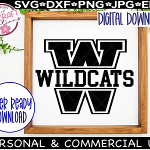 Wildcats SVG, Wildcats Football Svg, Wildcats Cheer Svg, Wildcats Shirt ...
