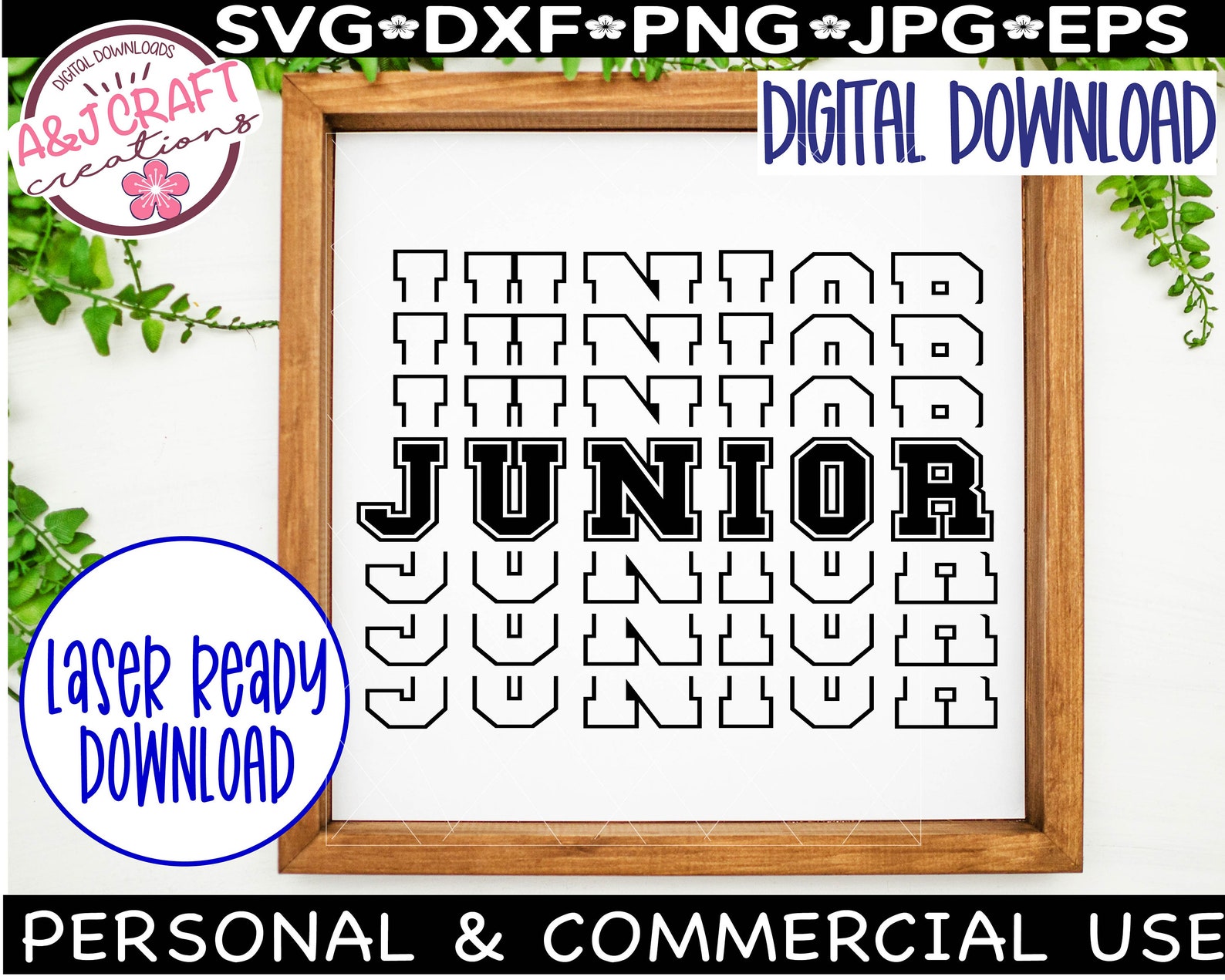 Junior SVG Class of 2024 Svg Junior Class Svg School Spirit - Etsy