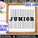 Junior SVG, Class of 2024 Svg, Junior Class Svg, School Spirit Svg ...