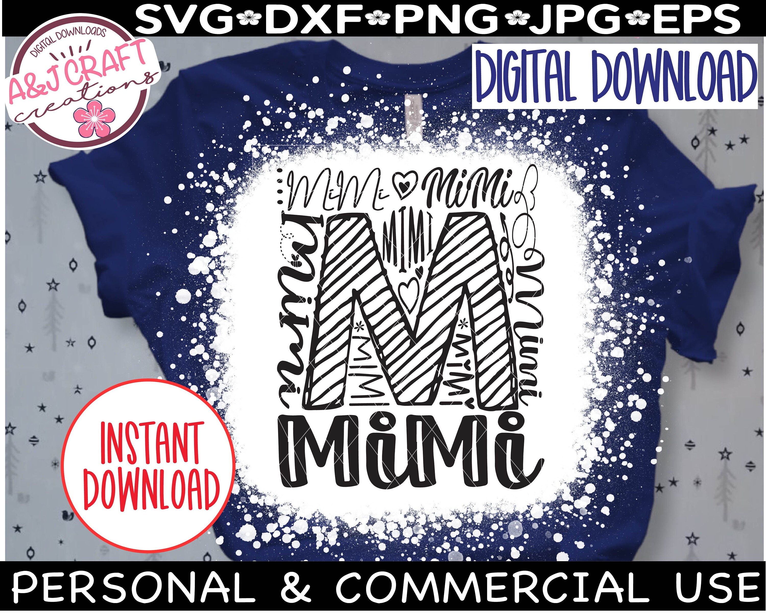 Mimi SVG Mimi Png Mimi Shirt Mimi Sweatshirt Typography - Etsy