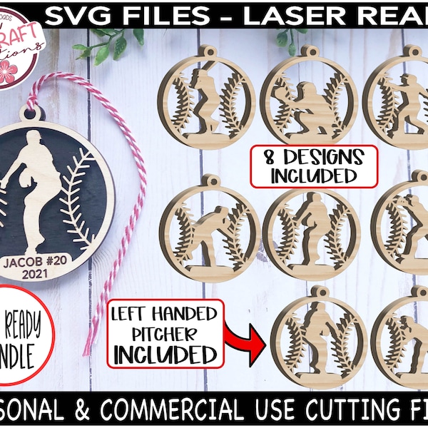 Baseball Christmas Svg - Etsy