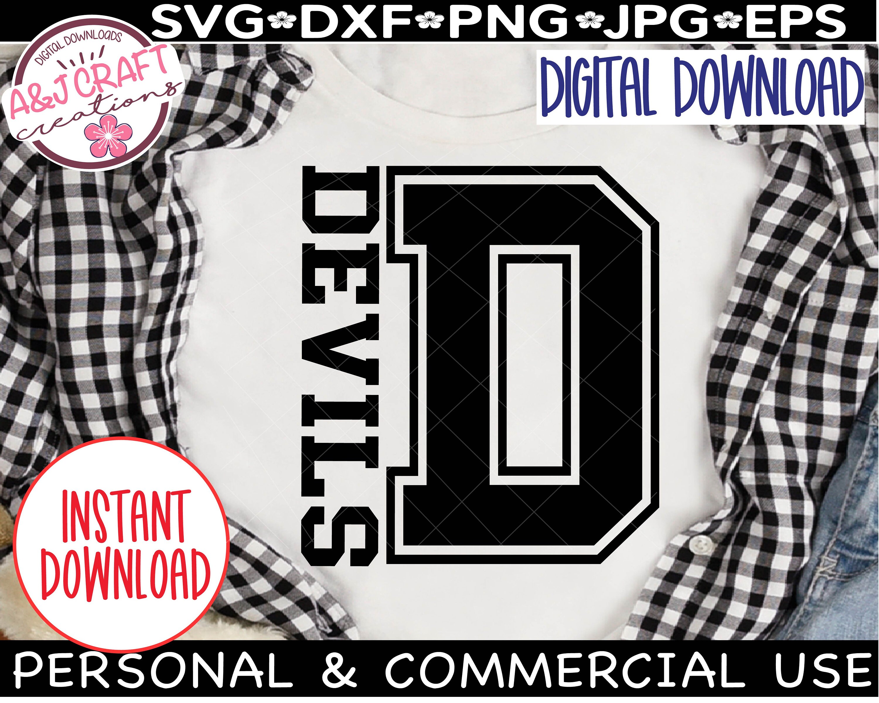 Devils SVG Devils Football Svg Devils Volleyball Svg Devils - Etsy