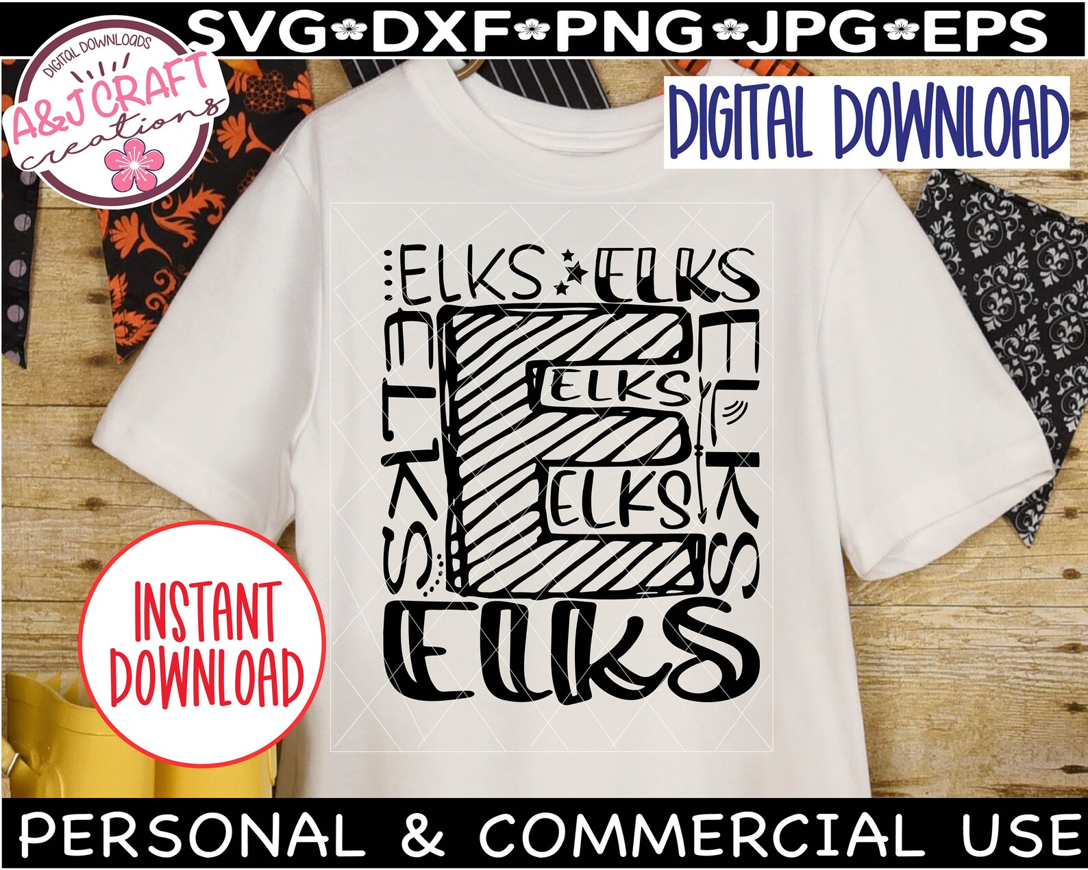 Elks SVG Elks Football Mom Svg Typography Svg Elks Football - Etsy