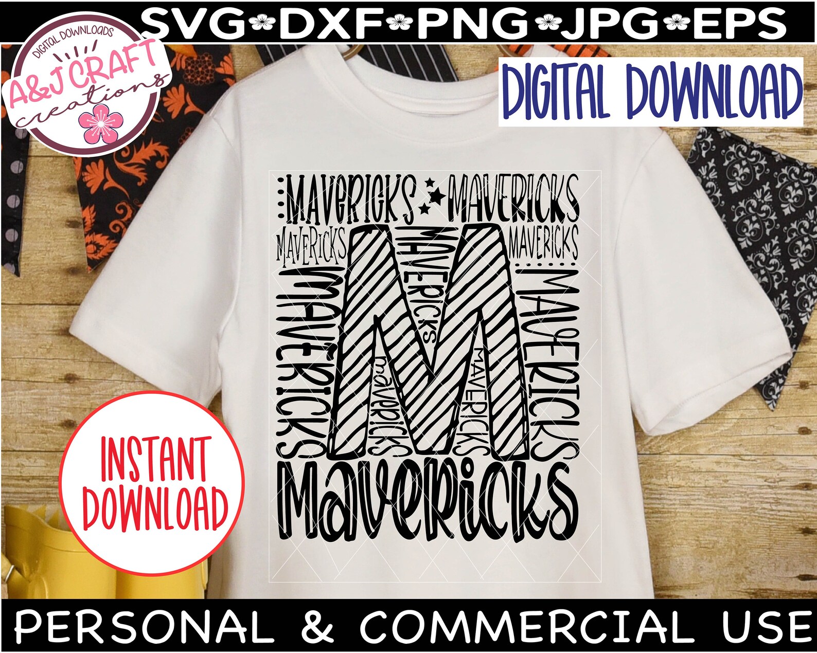 MAVERICKS SVG, Maverick Pride Svg, Mavericks Basketball Svg, Mavericks ...