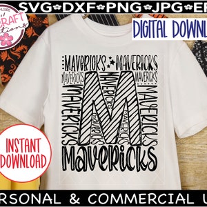 MAVERICKS SVG, Maverick Pride Svg, Mavericks Basketball Svg, Mavericks ...