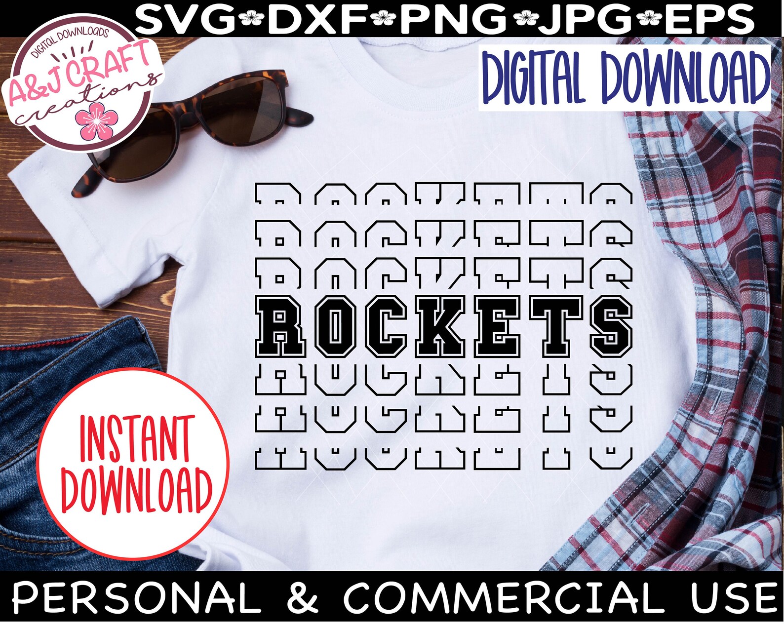 Rockets SVG, Rockets Football SVG, Rocket Team Mascot Svg, Go Rockets ...