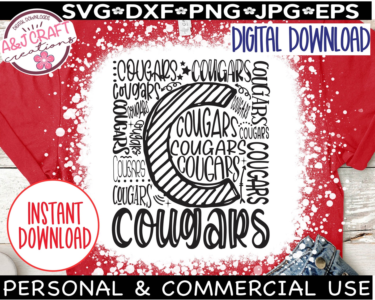 School Mascot Bundle Svg School Spirit Shirt Svg Typography - Etsy