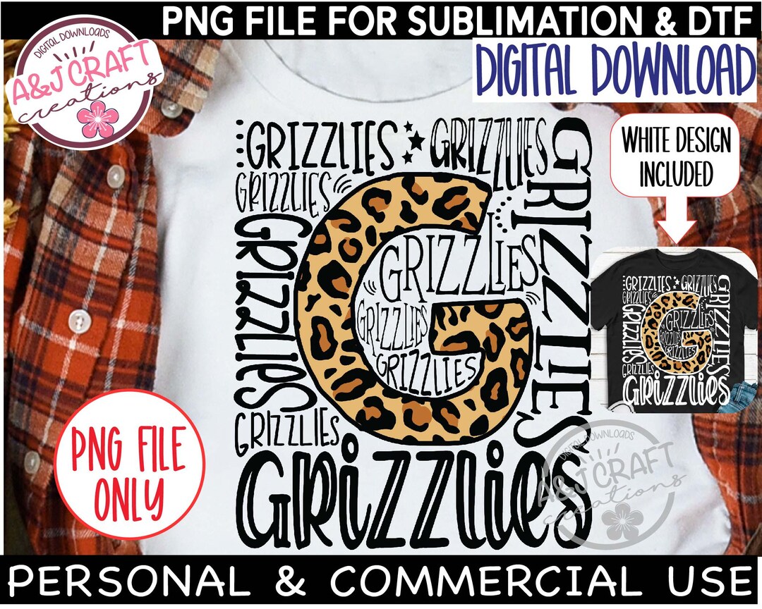 GRIZZLIES Png, Grizzlies Basketball, Grizzlies Typography, Grizzlies ...