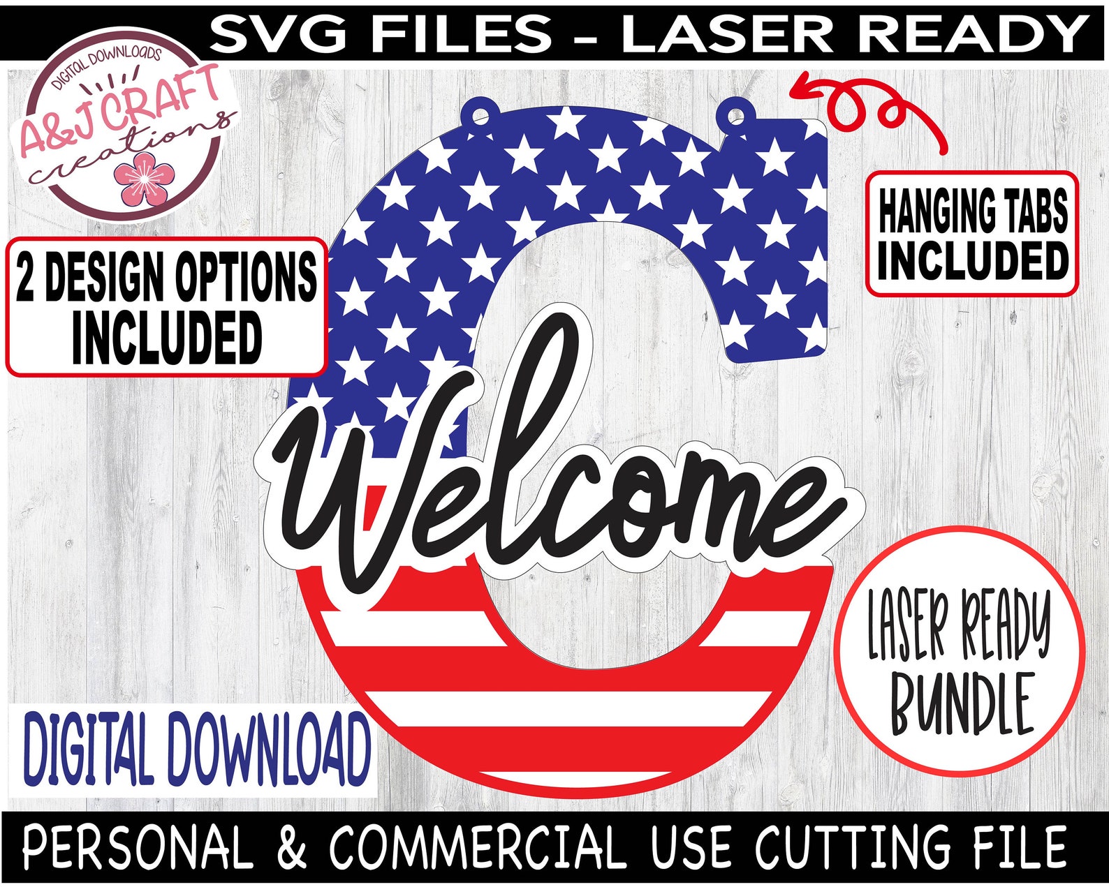 Letter C Svg BUNDLE Laser Ready Patriotic Lettering Svg USA | Etsy