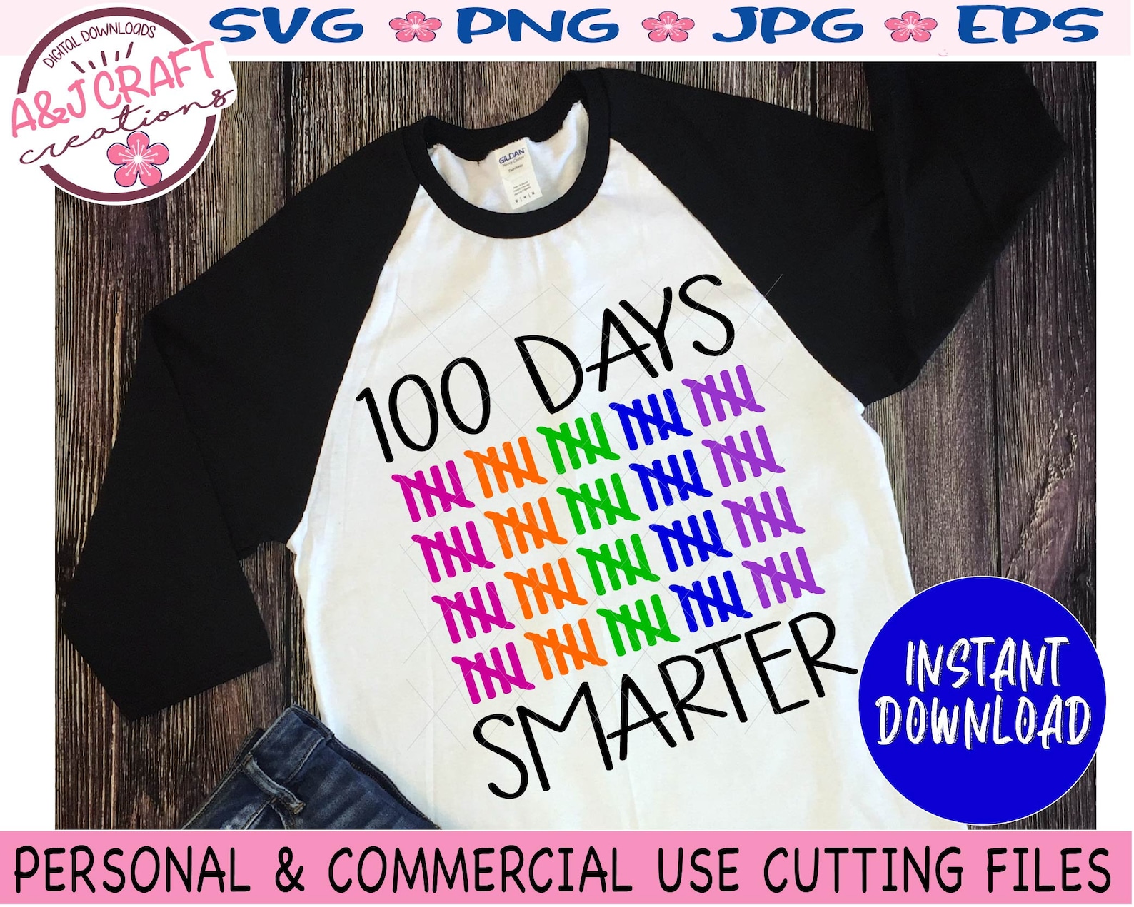 100 Days Smarter Svg 100 Days School svg 100th Day of School | Etsy