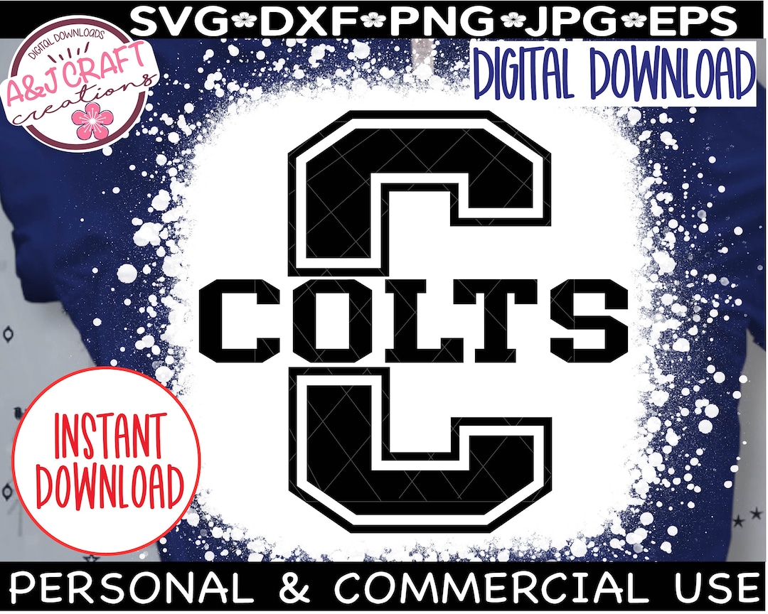 Colts SVG, Colts Football Svg, Colts Nation Svg, Colts Cheer Svg, Go ...