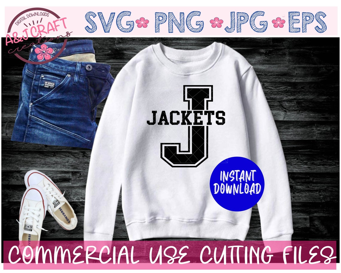 Jackets SVG Jackets Football Png Jackets Cheer Svg Jackets | Etsy