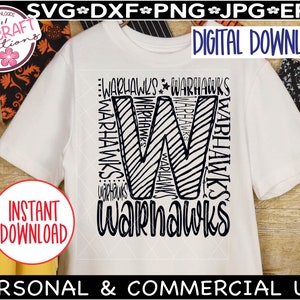 Warhawks SVG, Warhawks Football Svg, Warhawks Volleyball Png ...