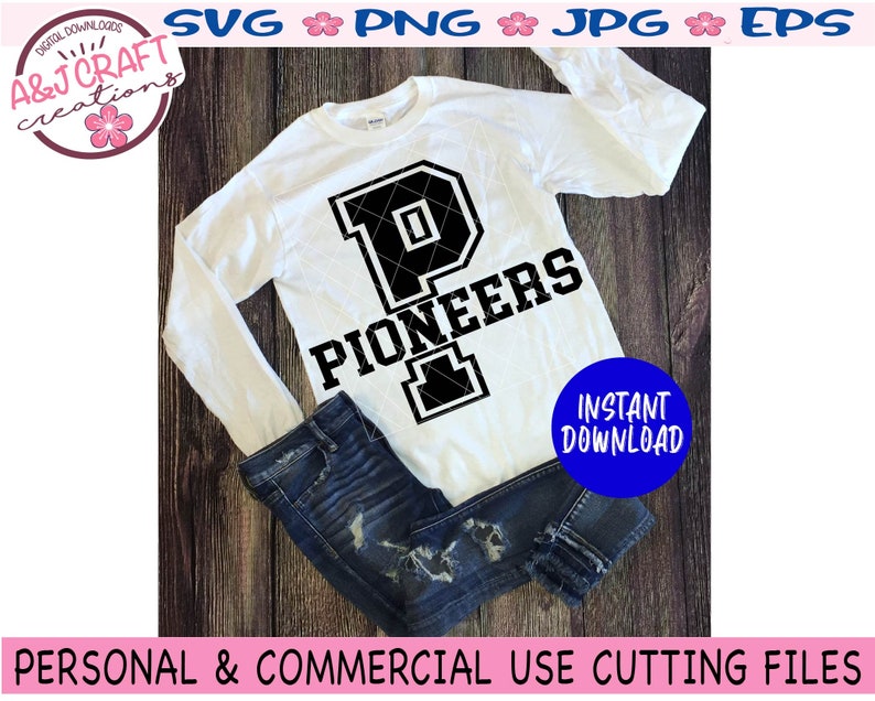 PIONEERS SVG Pioneers Football Svg Pioneers Cheer Svg | Etsy