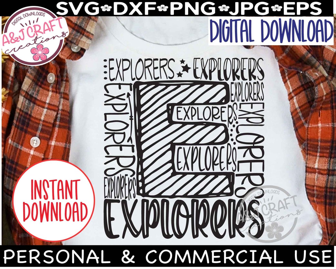 Explorers SVG, Explorers Football Svg, Explorers Baseball Svg ...