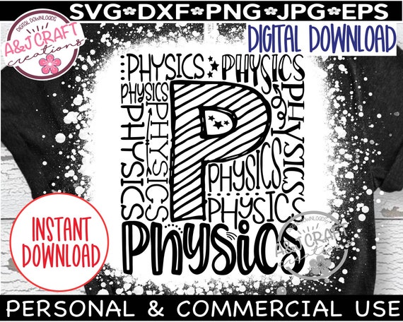Physics Svg Physics Typography Svg Physics Teacher Svg - Etsy