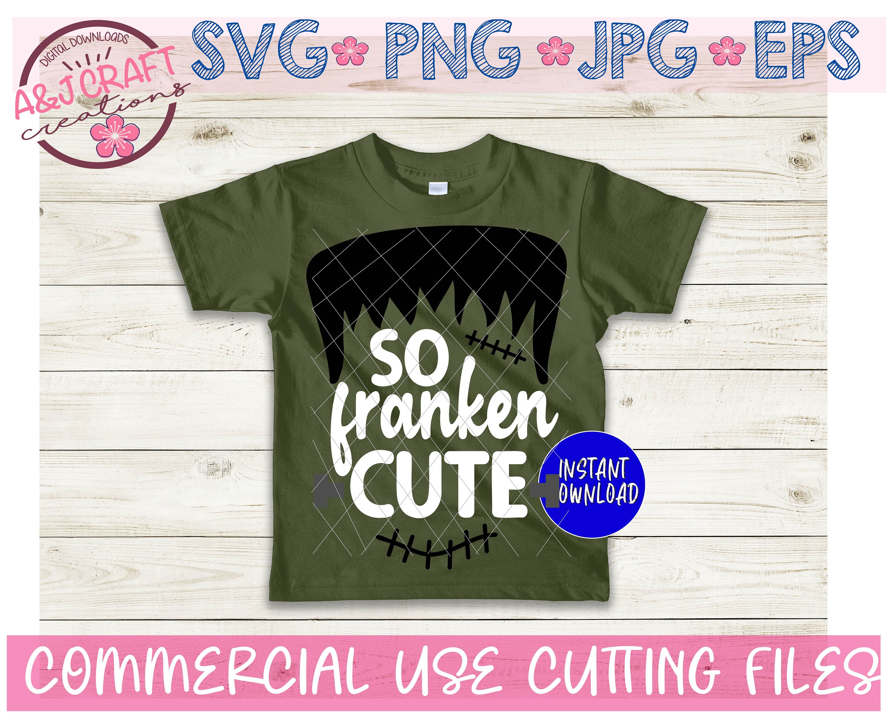 So Franken Cute Svg Halloween SVG Boy Halloween SVG - Etsy