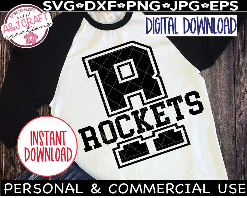 Rockets SVG Rockets Football Svg Rockets Cheer Svg Rockets - Etsy