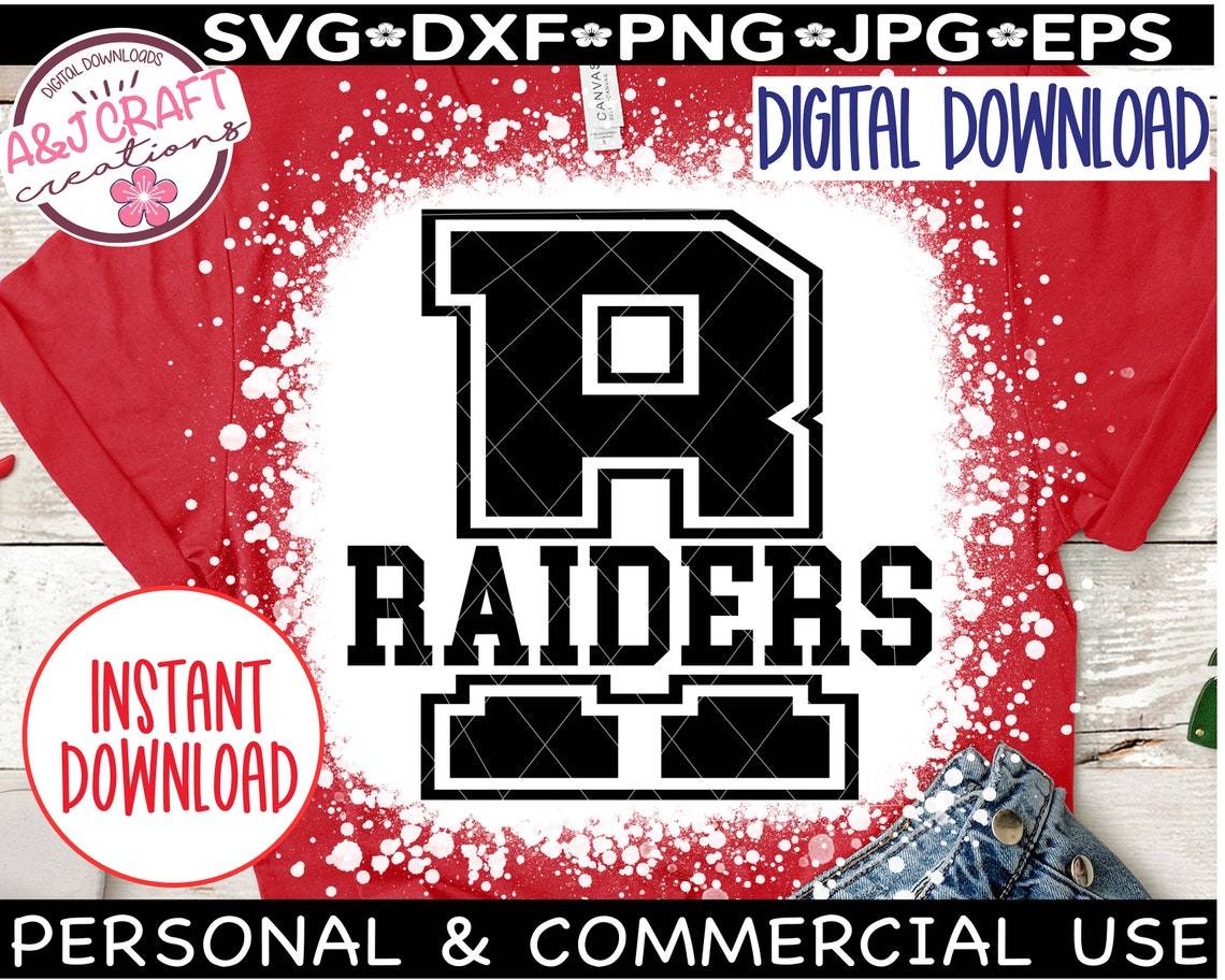 Raiders SVG Raiders Football Svg Raider Pride Svg Raiders - Etsy