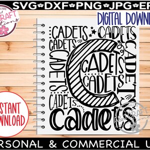 Cadets SVG, Cadets Football Svg, Cadets Typography Svg, Cadets Baseball ...