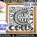 Colts SVG Colts Typography Svg Colts Football Svg Colts - Etsy