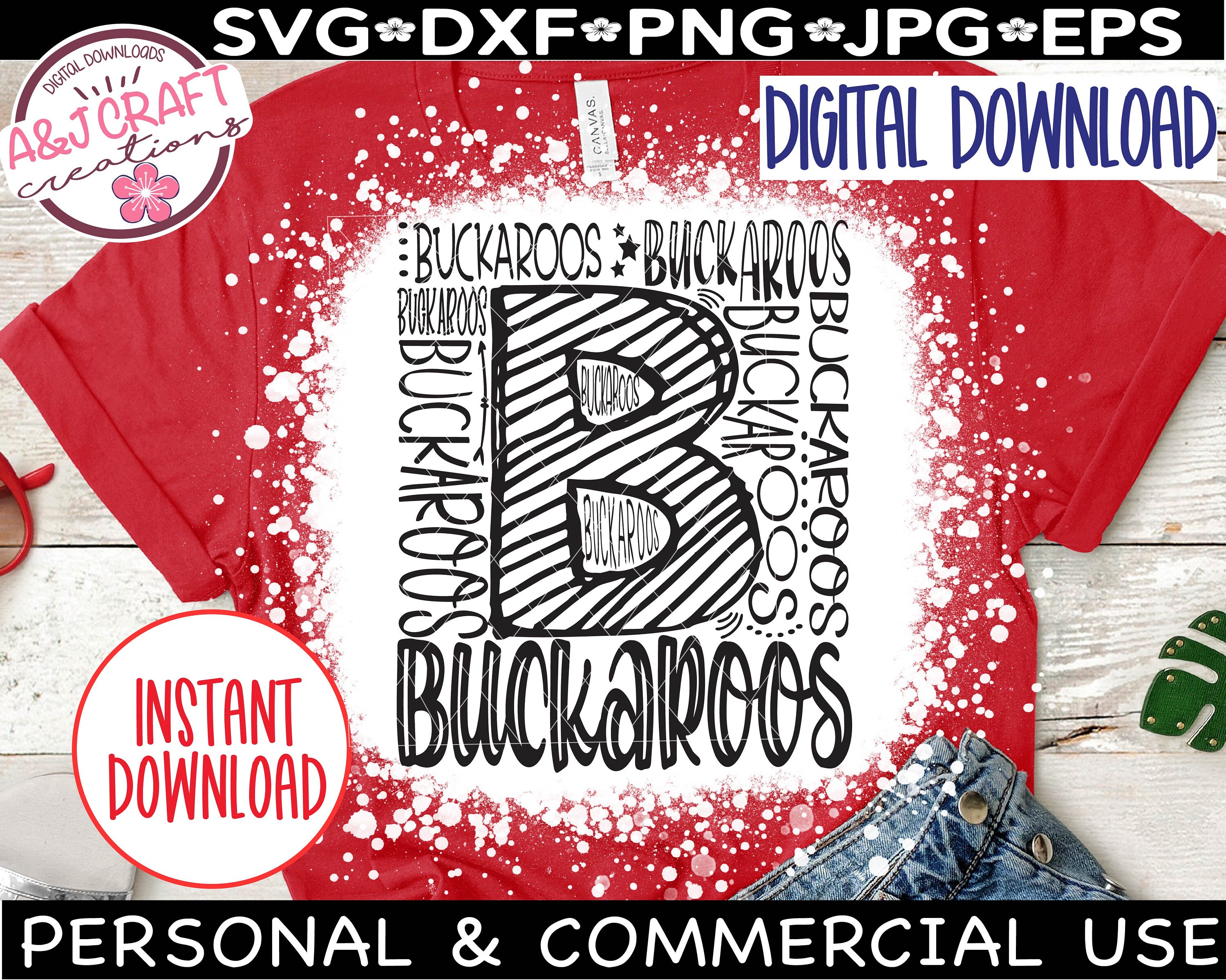 BUCKAROOS SVG Buckaroos Football Svg Buckaroos Mascot Svg - Etsy Canada