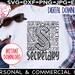 Secretary Typography SVG PNG JPG Eps, Word Art Svg, Typography Svg ...