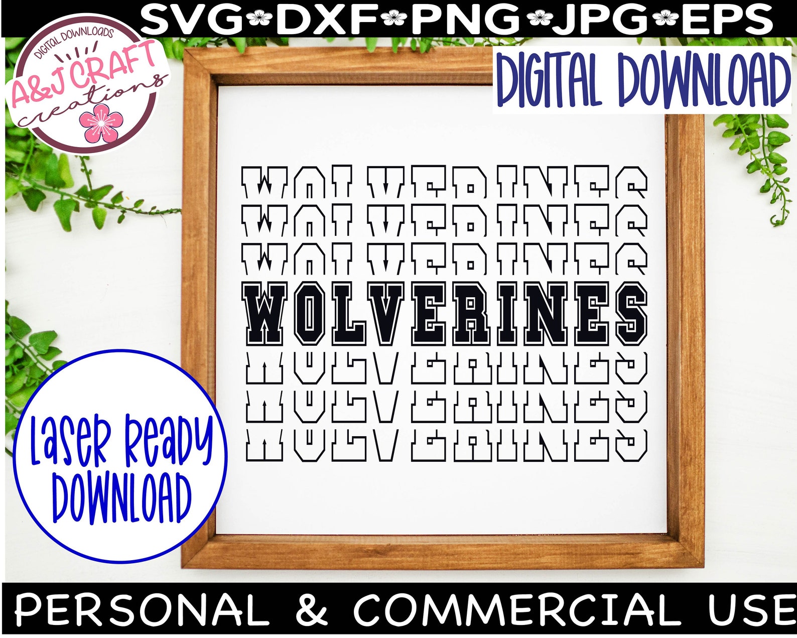 Wolverines Svg Wolverines Football SVG Wolverines Mascot - Etsy