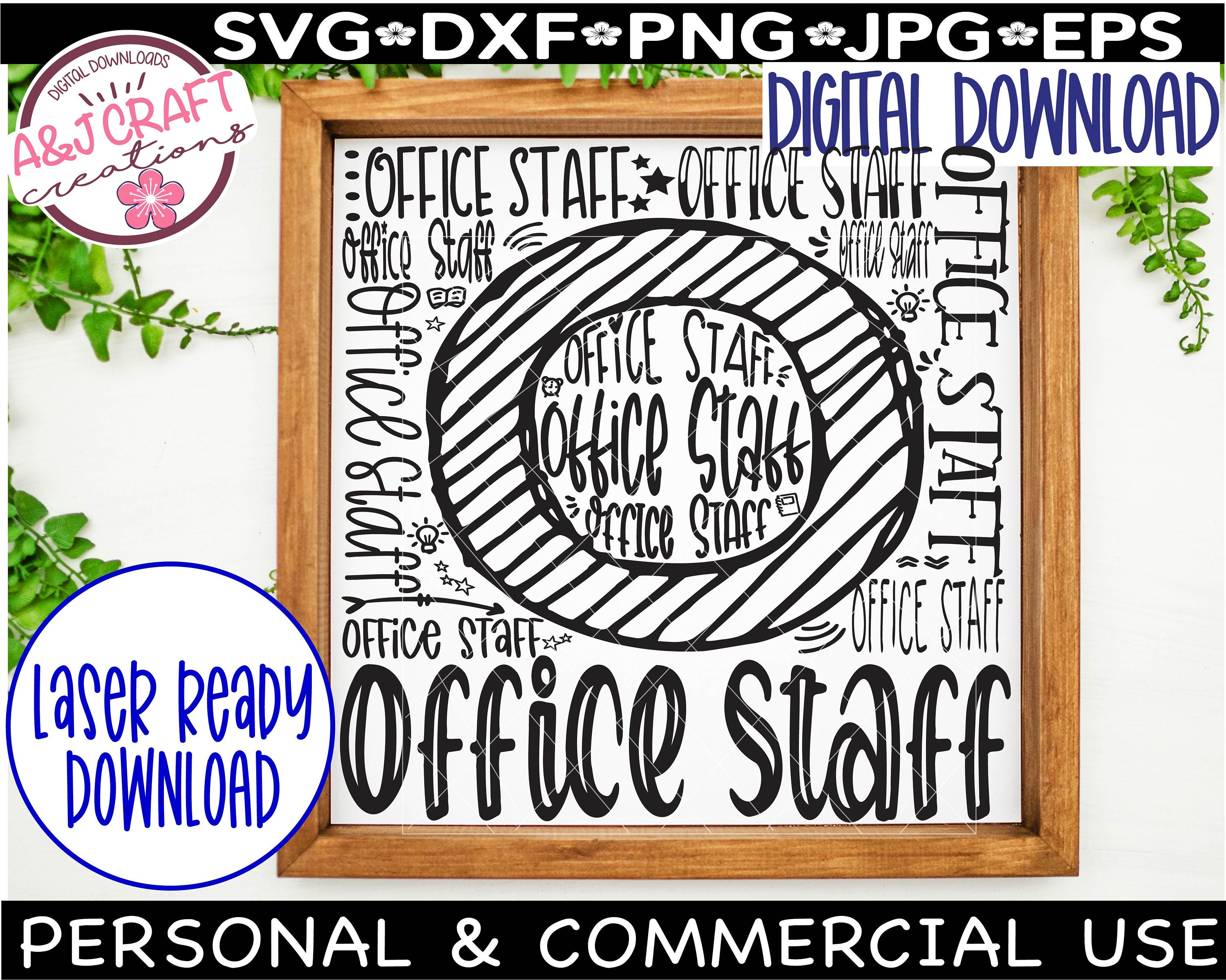Office Staff SVG Office Staff Shirt Office Staff Png Office - Etsy