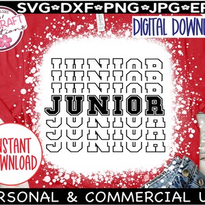 Junior SVG, Class of 2024 Svg, Junior Class Svg, School Spirit Svg ...