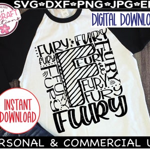 Fury SVG, Fury Football Svg Png, Fury Baseball Svg, Fury Volleyball Svg ...
