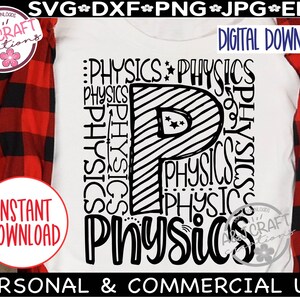 Physics Svg, Physics Typography Svg, Physics Teacher Svg, Physics ...