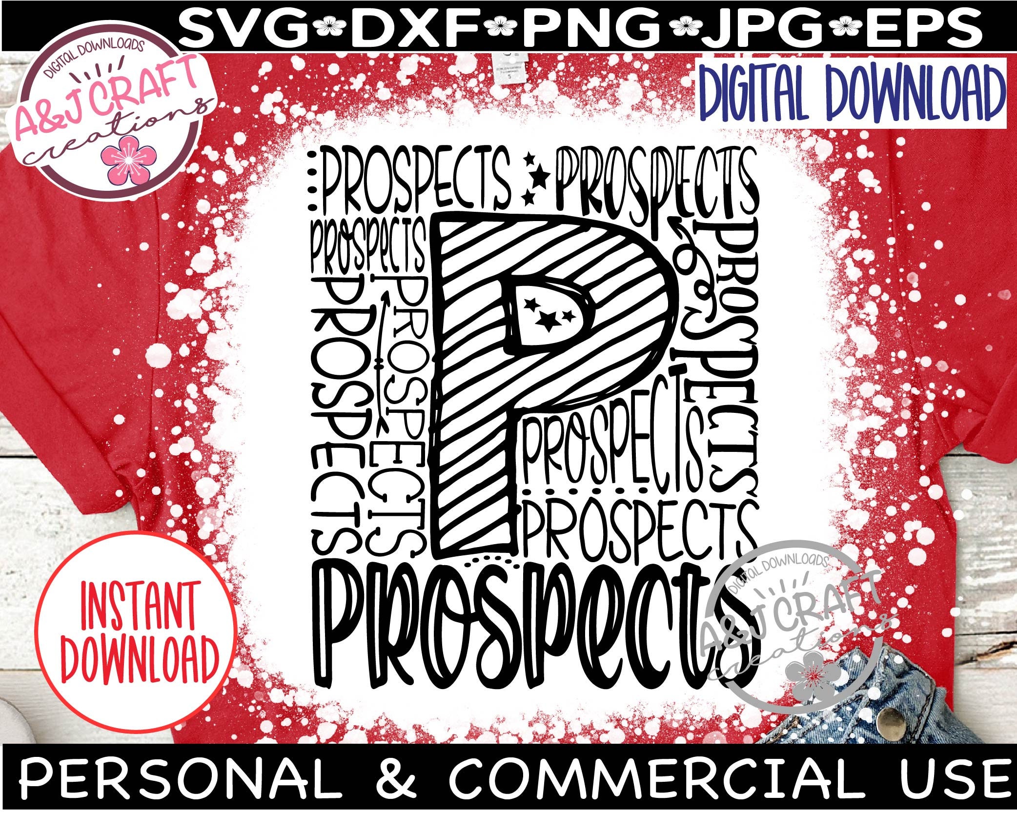 Prospects SVG, Prospects Typography Svg, Prospects Baseball, Prospects ...