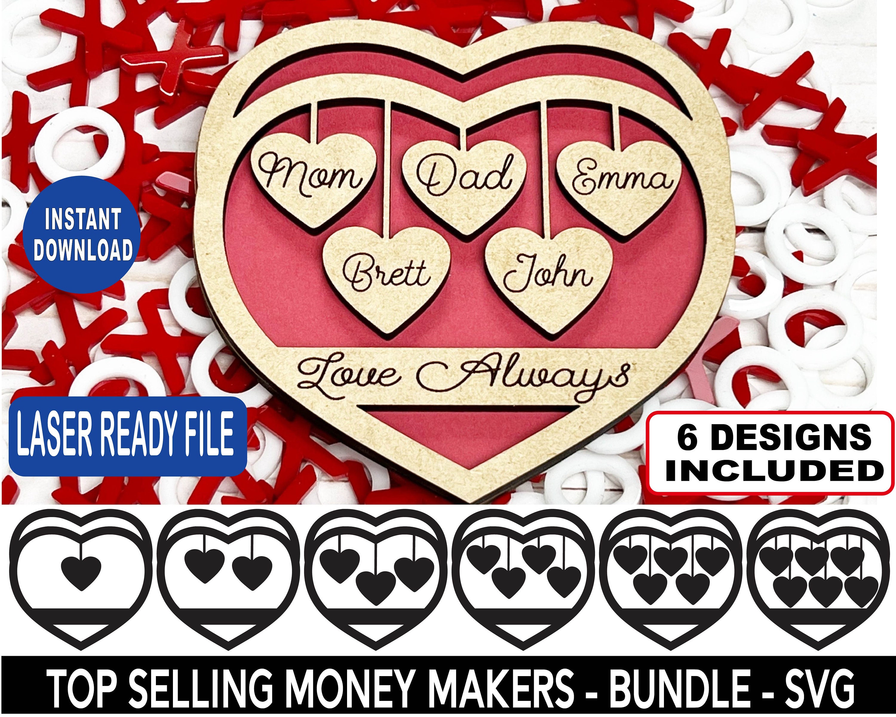 Top Selling Laser Money Makers SVG Laser Ready Files Bundle - Etsy