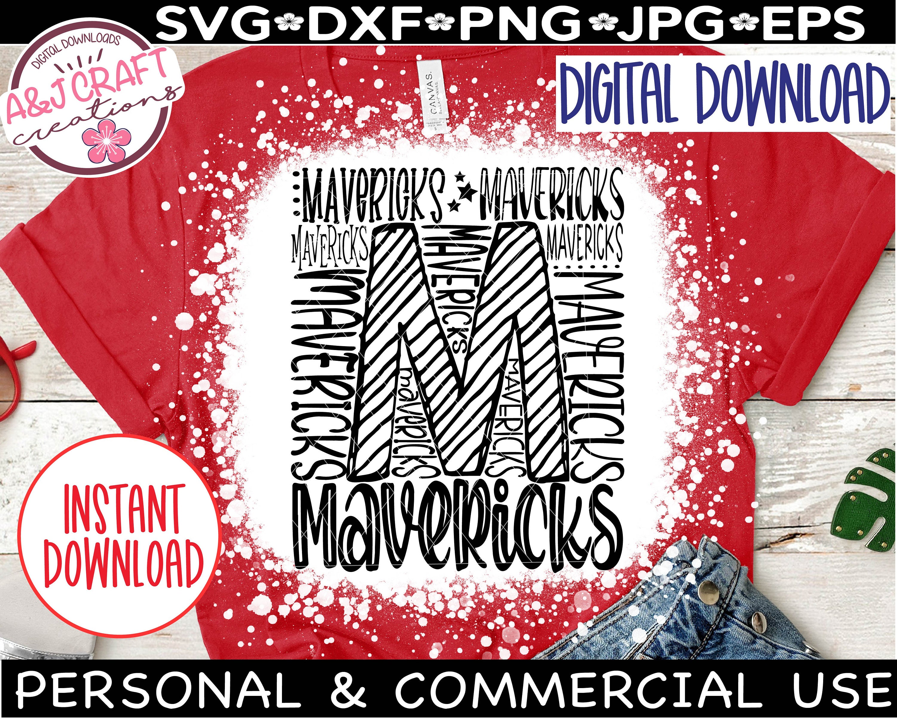 MAVERICKS SVG, Maverick Pride Svg, Mavericks Basketball Svg, Mavericks ...