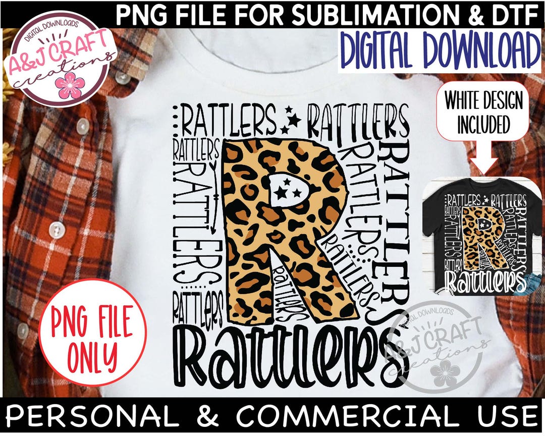 Rattlers PNG, Rattlers Football Png, Rattlers Baseball, Typography Png ...