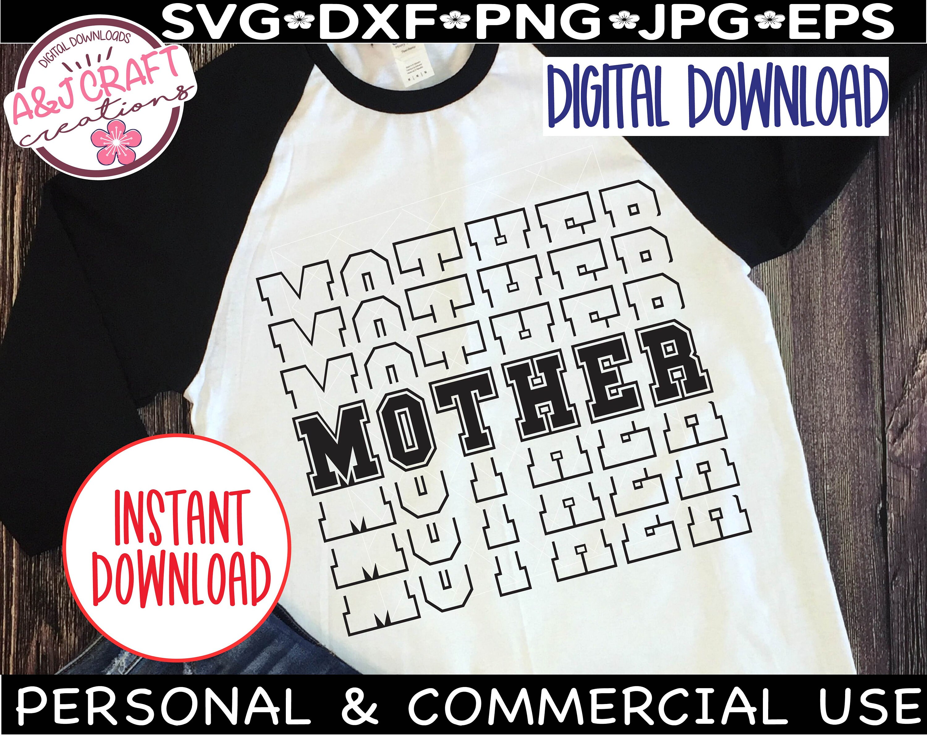 Mother SVG Motherhood Svg Mom Svg Files Mom Svg Shirt - Etsy
