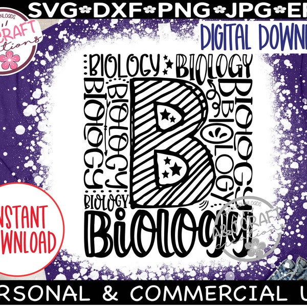 Biology Svg - Etsy