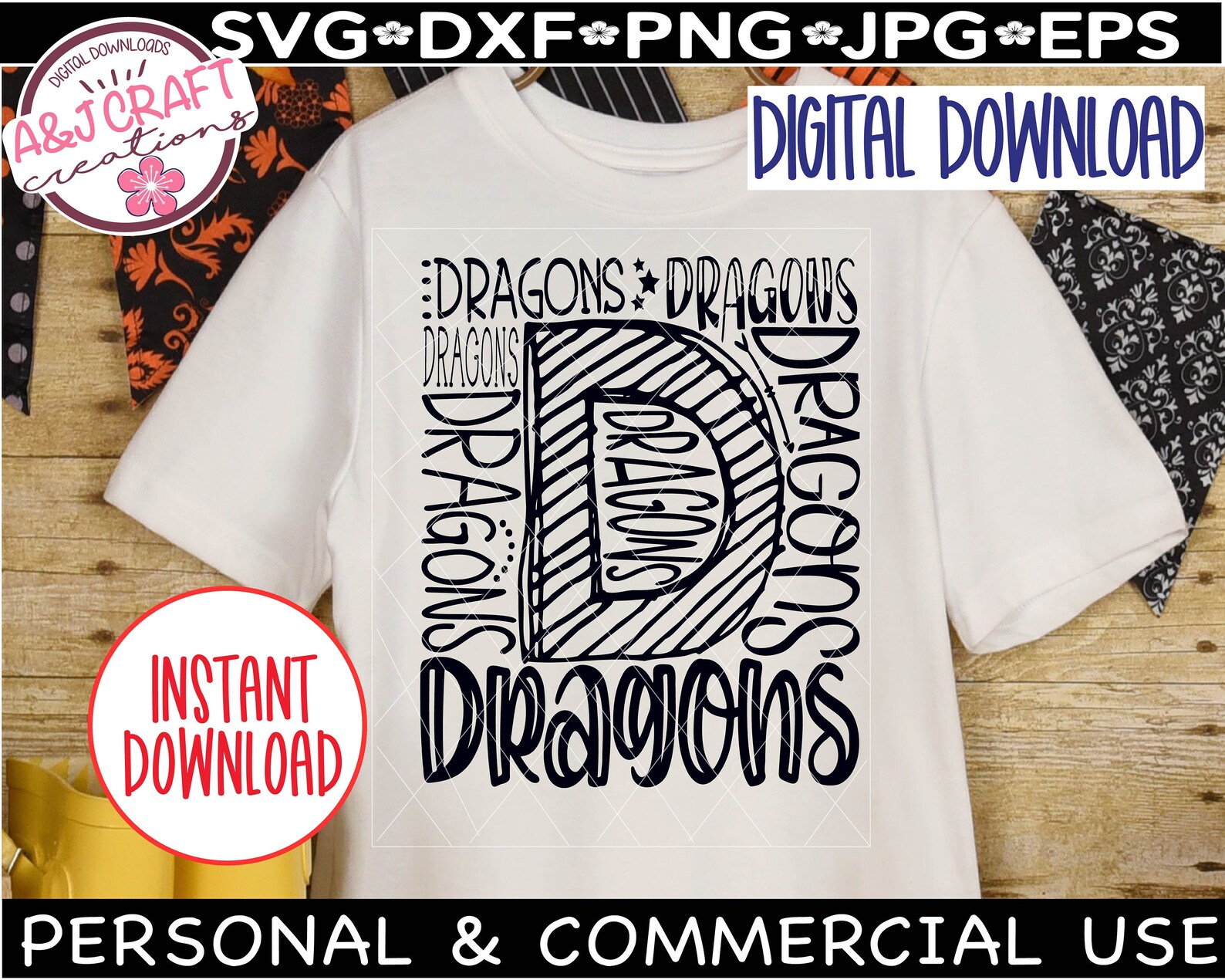 Dragons SVG Dragons Football Svg Dragons Football Png - Etsy
