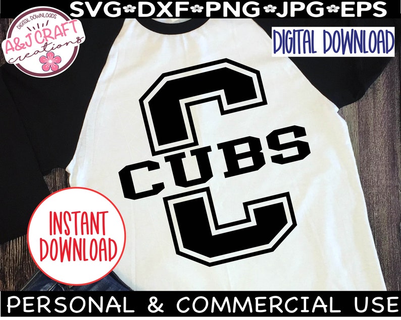Cubs SVG, Cubs Football Svg, Cubs School Shirt Svg, Cubs Cheer Svg ...