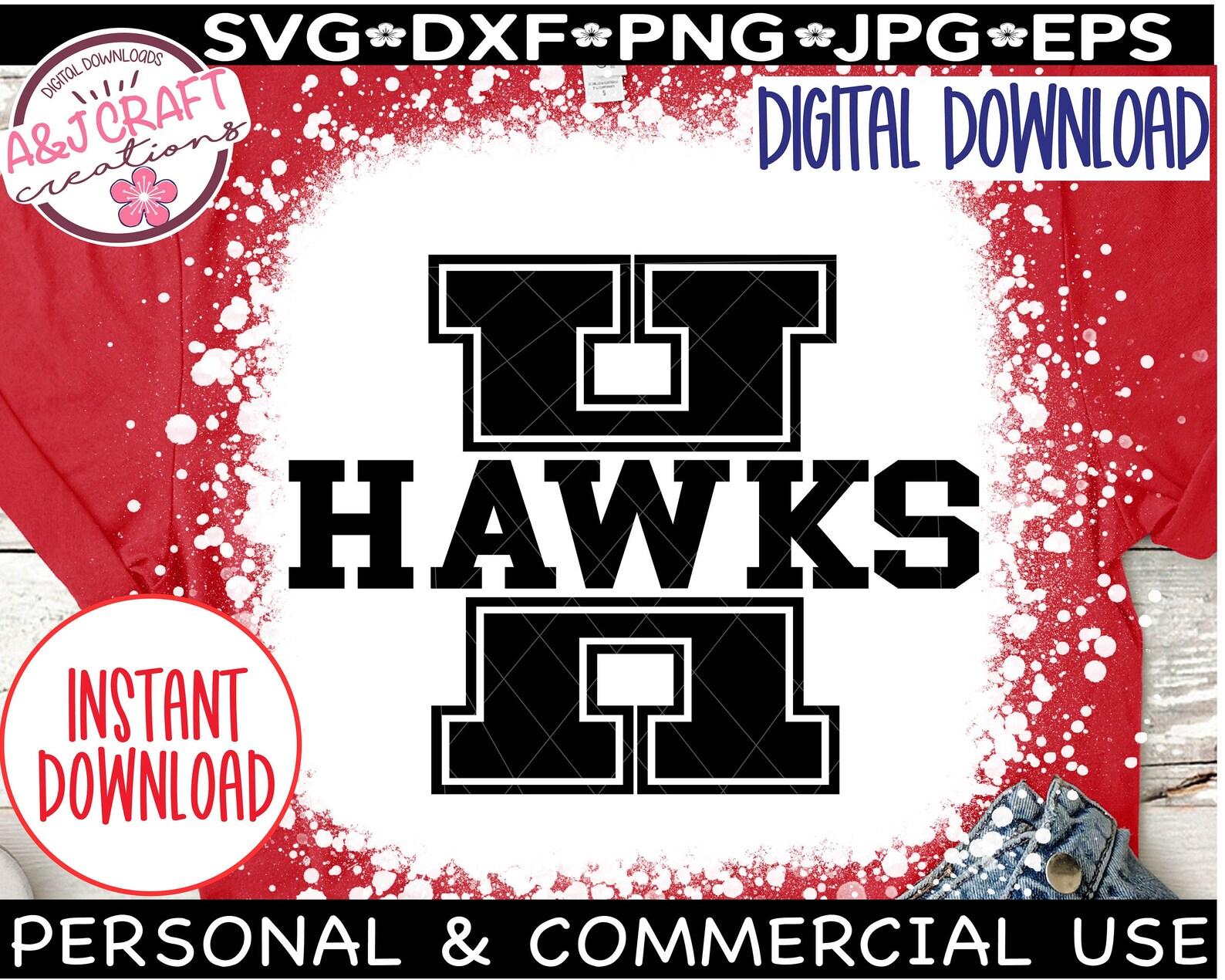 HAWKS SVG Hawks Football Svg Hawks Cheer Svg Hawks Shirt - Etsy