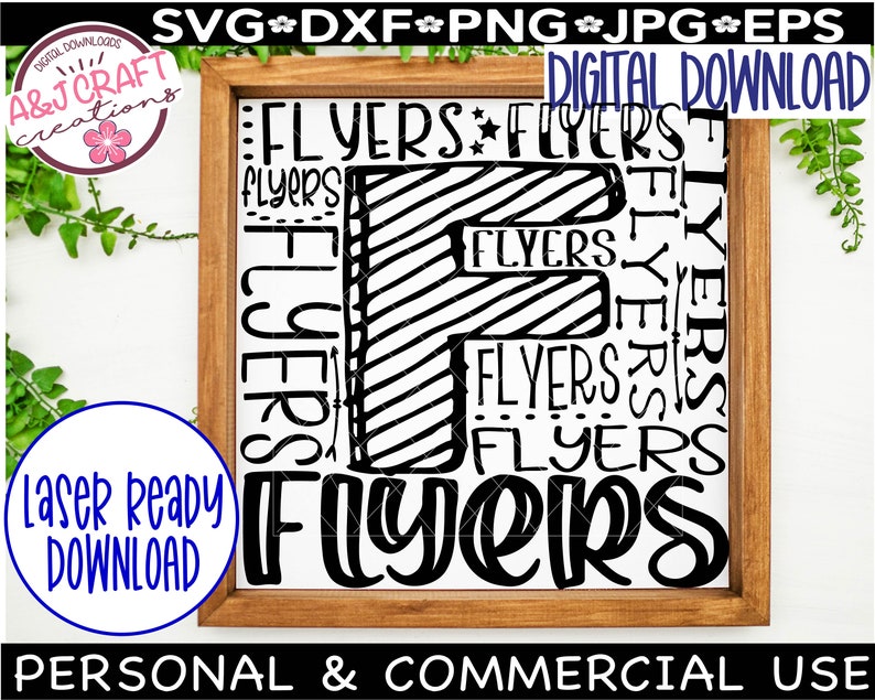 Flyers SVG Flyers Hockey Flyers Digital Flyers Design - Etsy