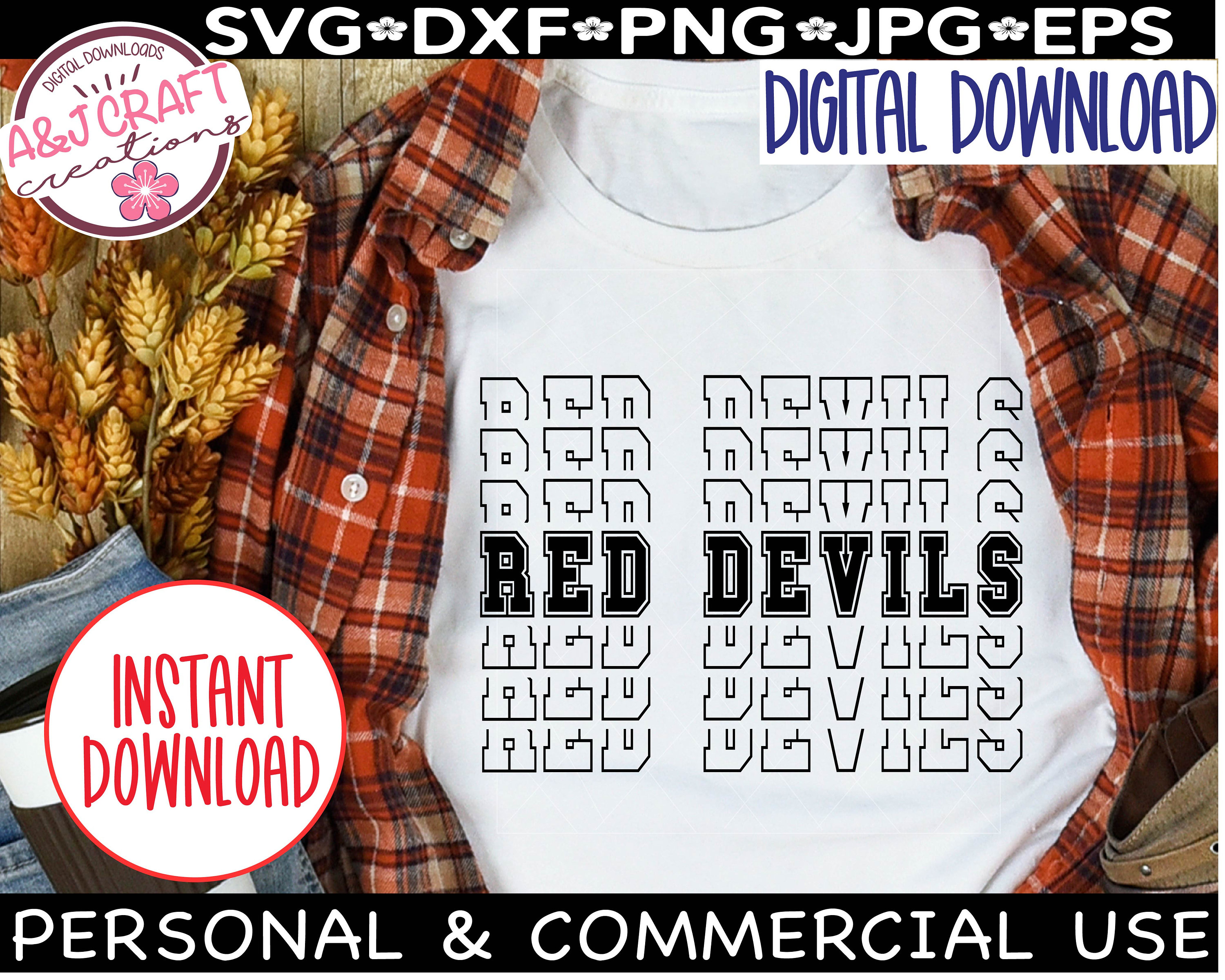 RED DEVILS SVG Red Devils Football Svg Red Devils Cheer Svg - Etsy UK