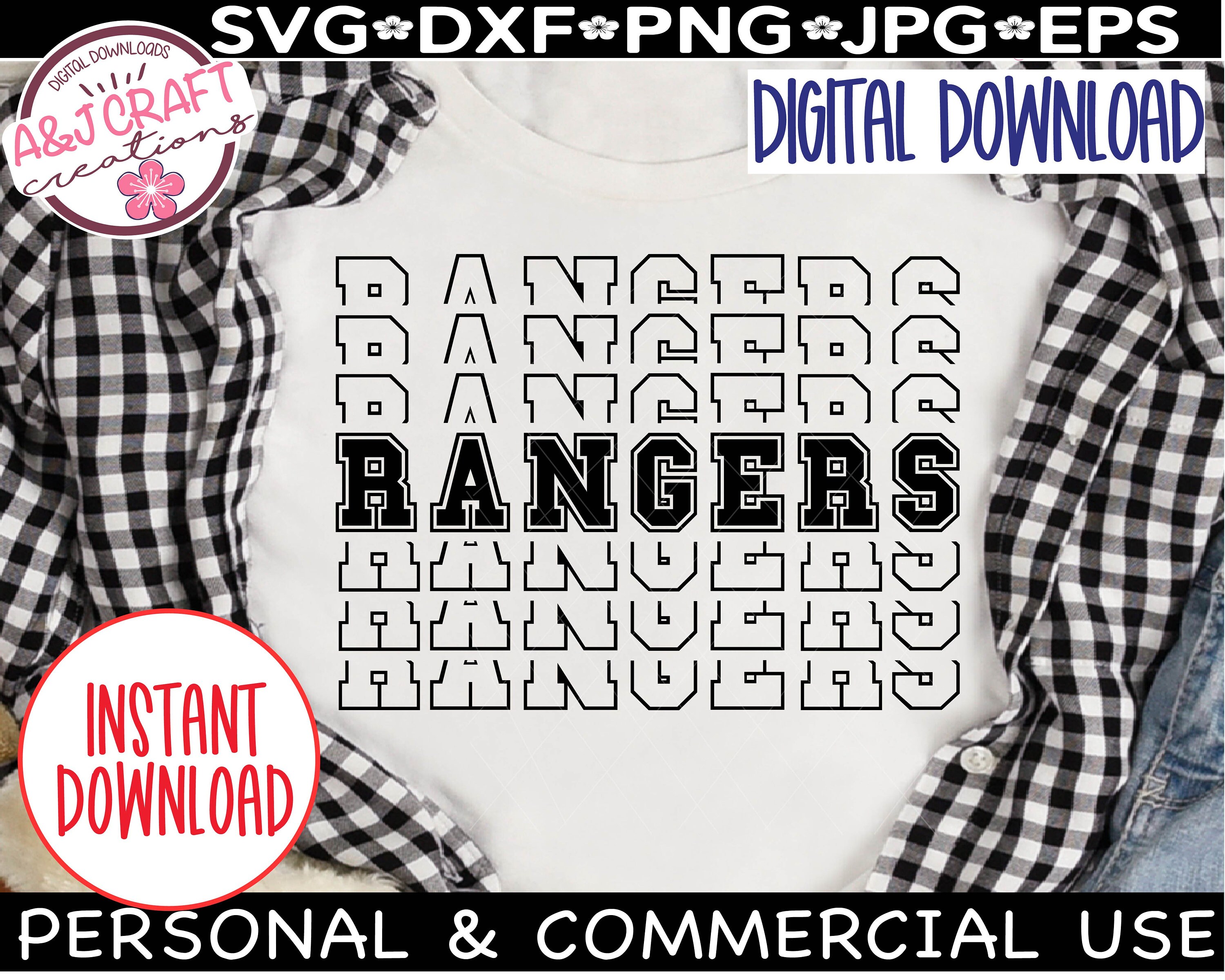 Rangers Svg Rangers School Spirit Svg Rangers Baseball SVG - Etsy